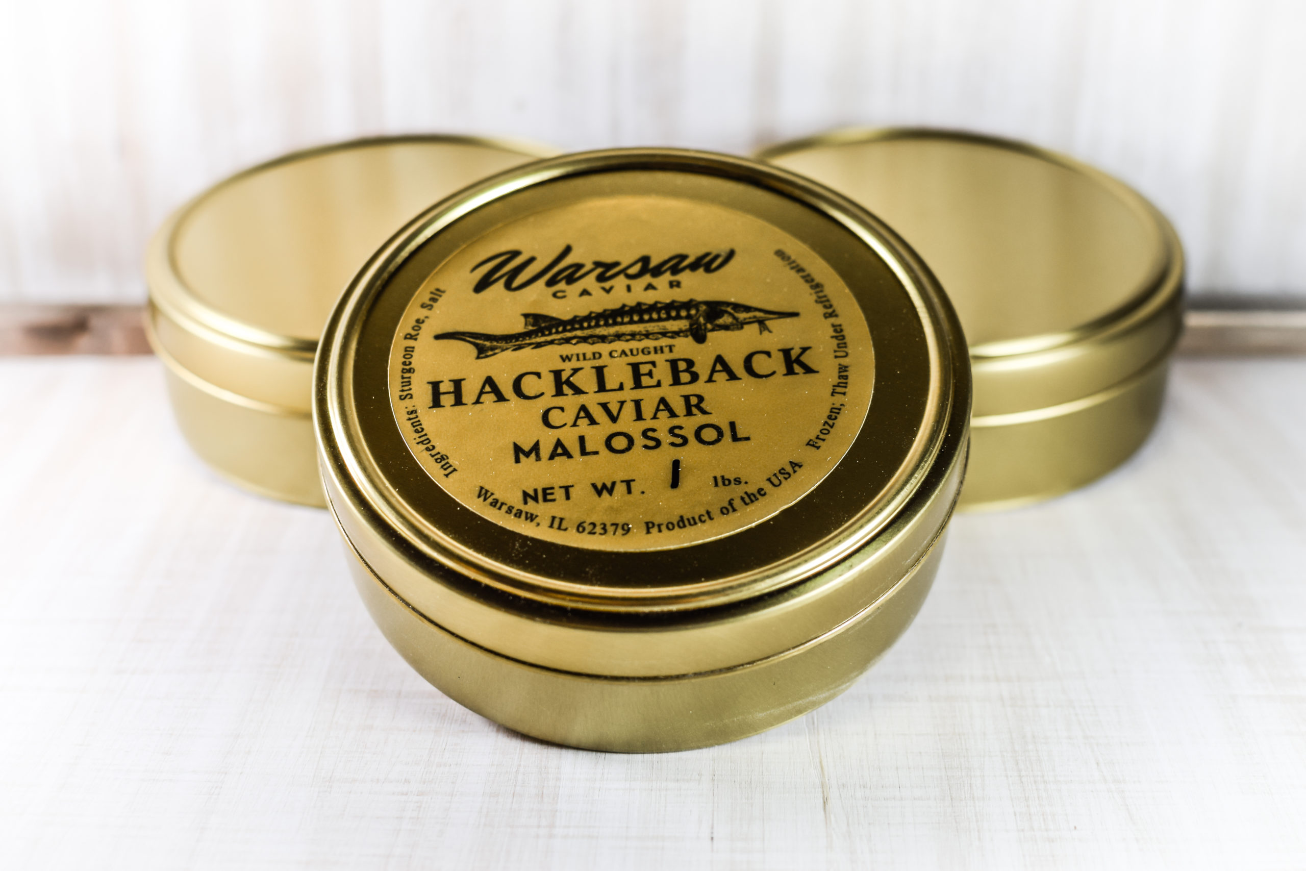 16 Ounce Traditional Tin – Warsaw Caviar